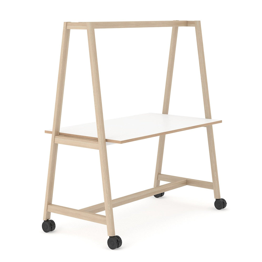 Schreibtisch mit Holzfüssen: Elegantes Design & stabile Konstruktion ...